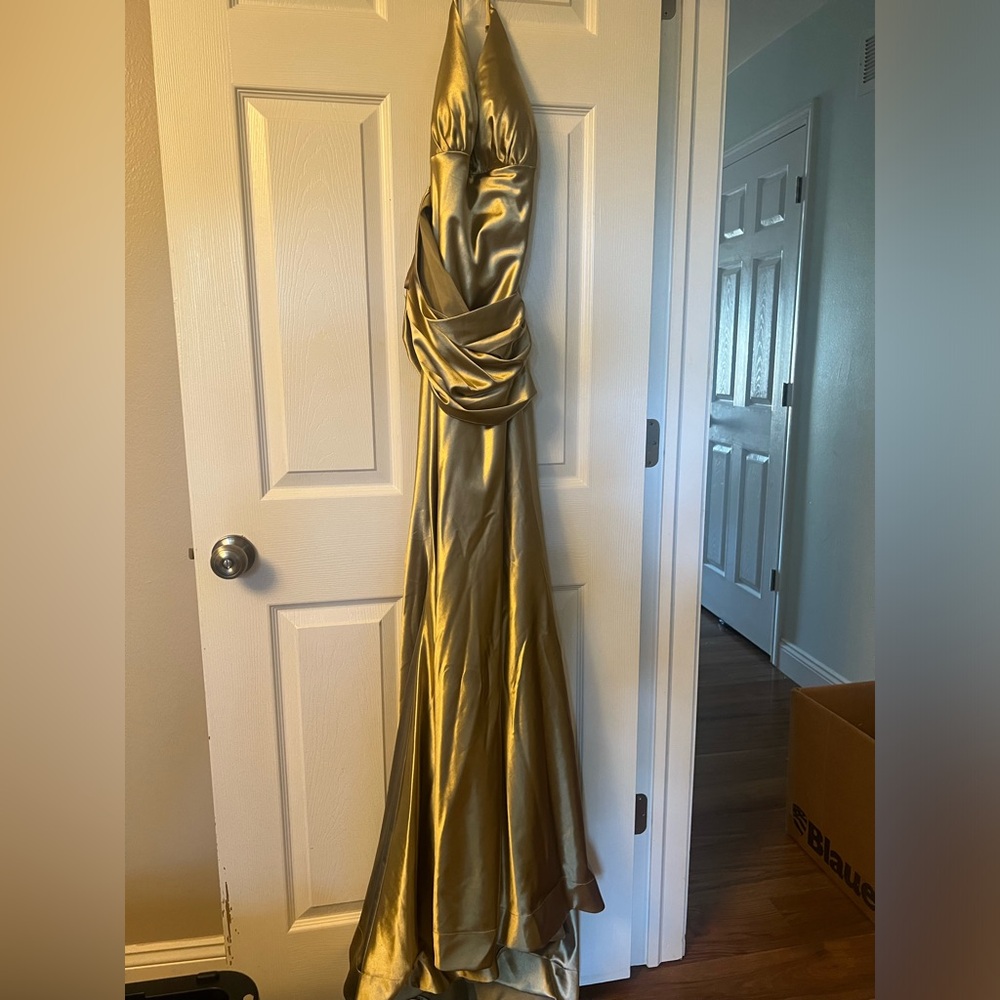 Large Cinderella Devine Gold Dress - Gem